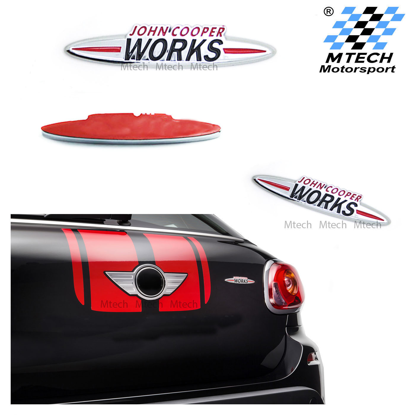 John Cooper Works Logo ALLOY WHEEL MAK ZENITH FOR MINI JOHN COOPER